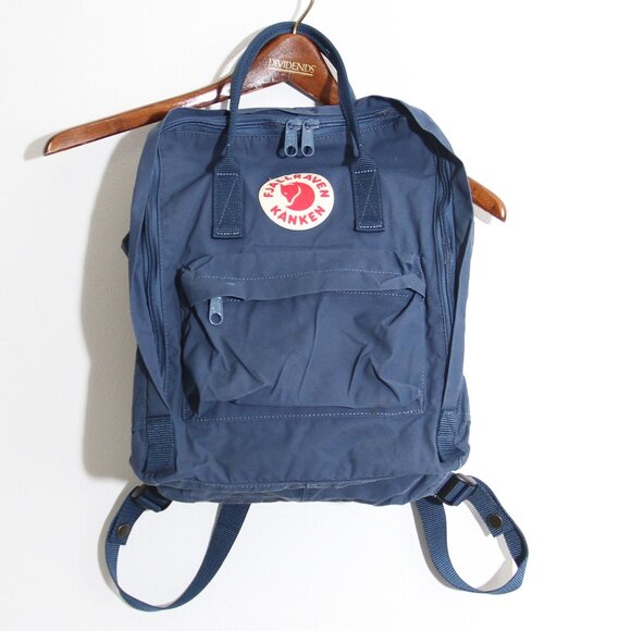 Fjallraven | Bags | Fjallraven Classic Kanken Backpack Navy Blue ...